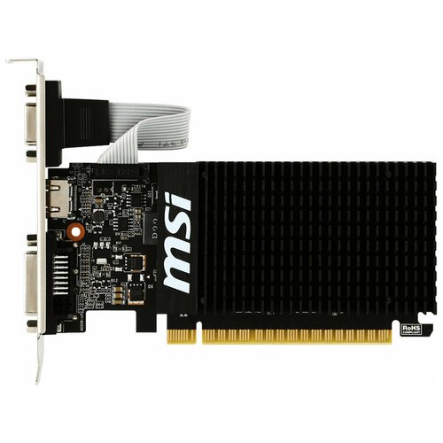 Видеокарта MSI GeForce GT 710 (GT 710 1GD3H LP), Retail