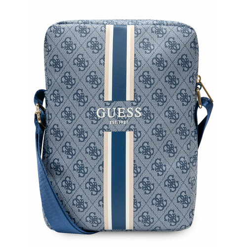 Guess для планшетов 10" сумка 4G Stripes Bag Blue