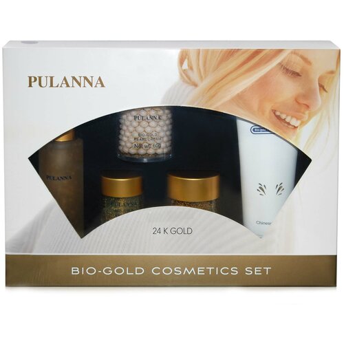PULANNA Подарочный набор для лица Био-Золото - Bio-gold Cosmetics Set