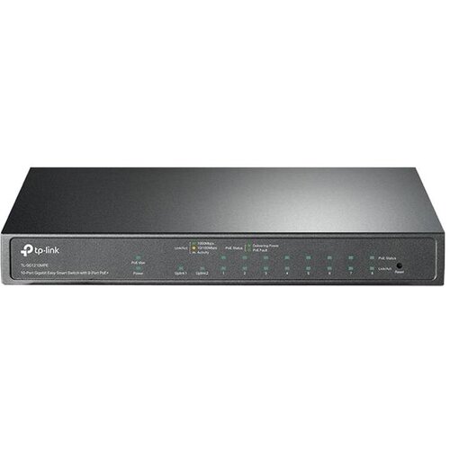 Коммутатор TP-Link 10-Port Gigabit EasySmart Switch w/8xPoE+ (TL-SG1210MPE)