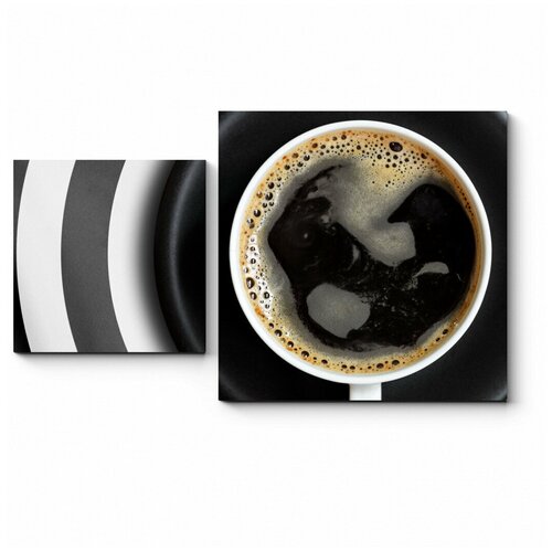 Модульная картина Кофе без молока 80x48