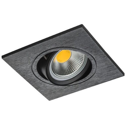 Светильник Lightstar Banale 012037, G5.3, 15 Вт, цвет арматуры: черный, цвет плафона: черный