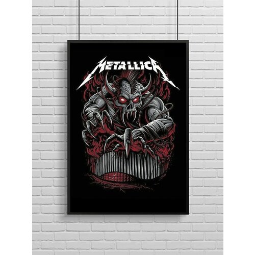 Постер, плакат на стену "Metallica", 49х33 см