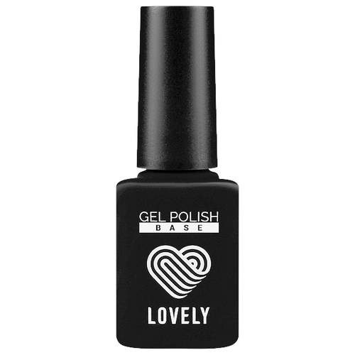 Lovely Nails Базовое покрытие Rubber Base, прозрачный, 12 мл