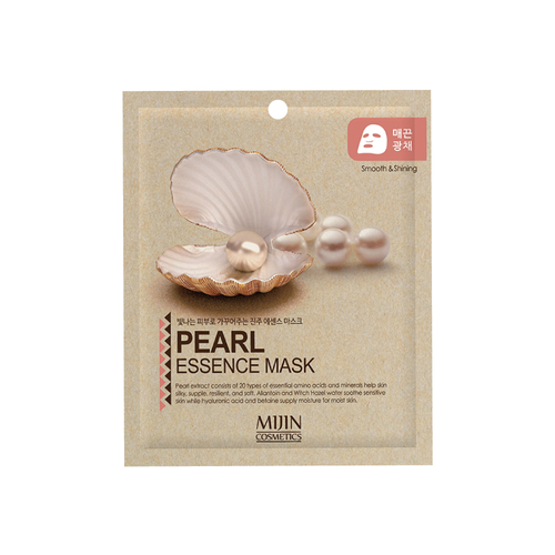 Тканевая маска для лица Mijin Essence Mask Pearl, 25 гр.