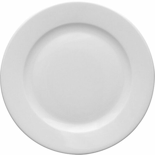 Набор из 2 мелких тарелок "Kaszub-Hel" круглая, 22,5х22,5х3 см, белый, фарфор, Lubiana, 0232