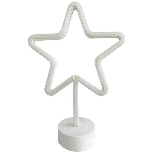 Неоновый светильник Apeyron Electrics Звезда, 3 Вт, 2700 K, белый, 1 шт.