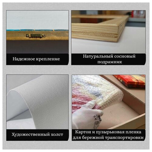 Картина - Ворон, черный ворон, ворон сидит (21) 30х40