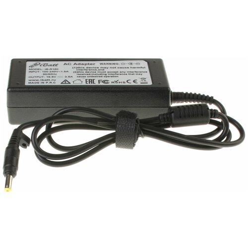 Блок питания iBatt iB-U10-R180 18,5V 3,5A, 65W, 4.8*1.7 mm для HP-Compaq Presario M2300, Presario X1460US, Evo N620, G5003EA, G5050ET, Mini 1013TU, Mini 1019TU, nx6130, nx6140, Pavilion dm3-1030us, Pavilion dv4000, Pavilion dm3-2030er,