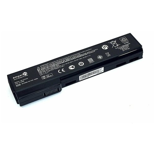 Аккумуляторная батарея Amperin для ноутбука HP Compaq 6560b (HSTNN-LB2G) 10.8V 4400mAh AI-6560