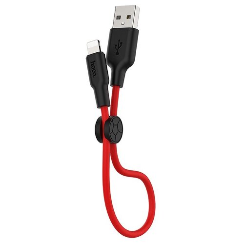 Кабель Hoco Кабель Hoco X21 Plus USB - Type-C, 0.25 м, 1 шт., красный