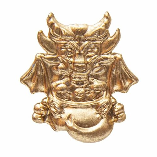 Символ года Денежный дракон кошельковый оберег 2 х 1,5 см