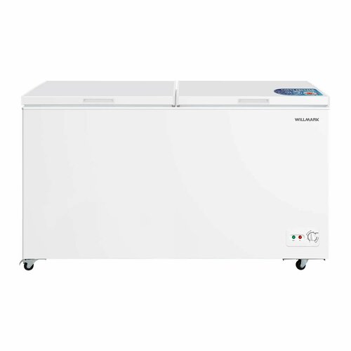 Морозильный ларь Willmark CF-670MDD, класс энергоэффективности A, общий объём 550 л, режим холодильника, 4 корзины, белый