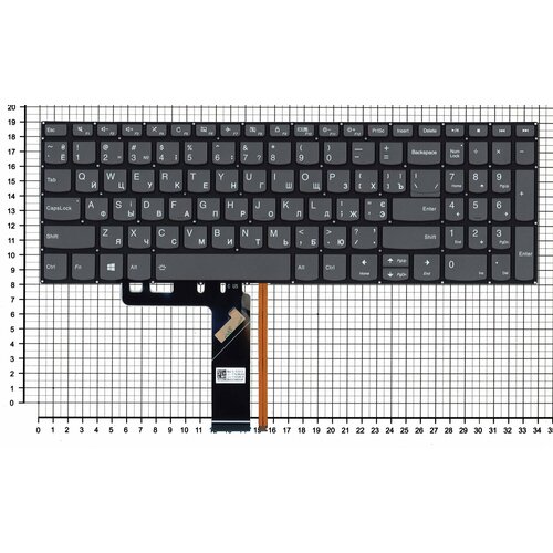 Клавиатура для ноутбука LENOVO E53-80 черная