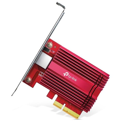 Сетевой адаптер TP-LINK TX401, красный