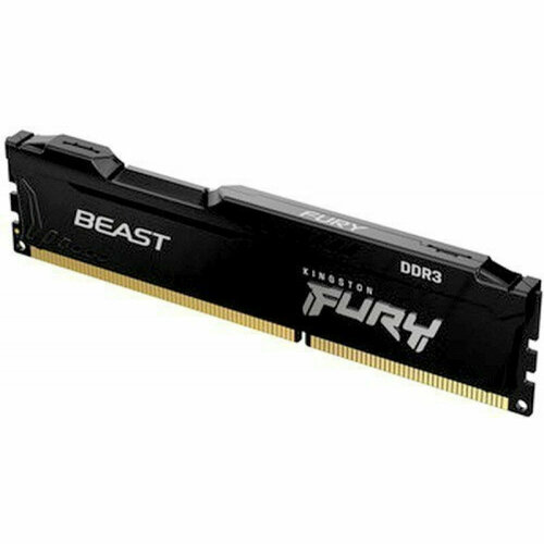 Kingston Модуль памяти DRAM 4GB 1600MHz DDR3 CL10 DIMM FURY Beast Black KF316C10BB 4