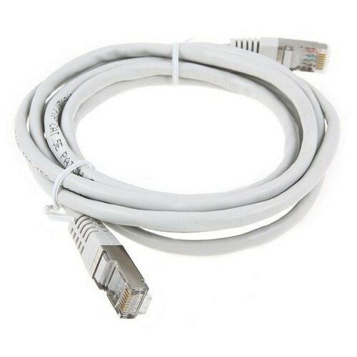 Патч-корд Hyperline PC-LPM-STP-RJ45-RJ45-C5e-3M-LSZH  RJ-45 (M) - RJ-45 (M), 3 м, серый