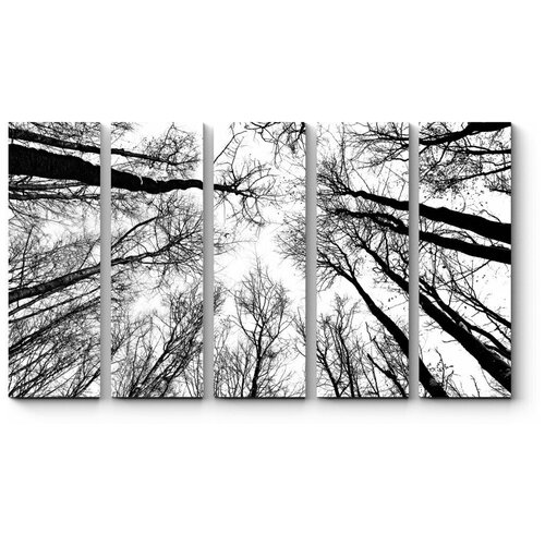 Модульная картина Осенний лес 110x66