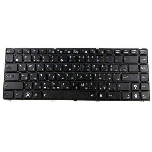 Клавиатура для ноутбука Asus K43 K42 X42 UL30 UL80 p/n: NSK-UC301, NSK-UC601, 9J. N1M82.301, 9J. N1M82.601