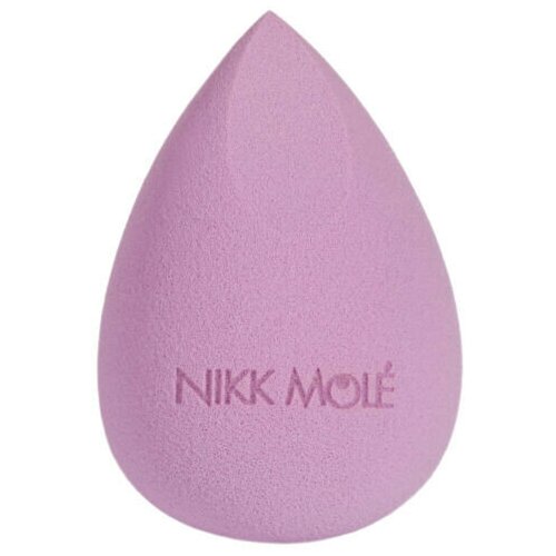 Спонж для макияжа NIKK MOLE фиолетовый скошенный