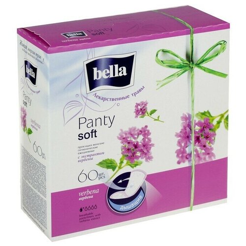 Ежедневные прокладки Bella Panty Soft "Вербена", 60 шт