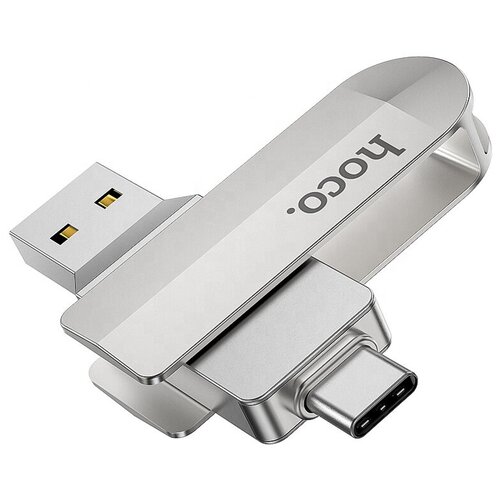 USB Flash Drive 16GB Smart Type-C (UD10) 2 в 1, скорость записи 15-30 МБ/С, скорость чтения 80-120МБ/С