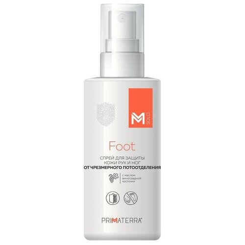 PRIMATERRA Спрей защитный M Solo Foot для рук и ног, 100 мл