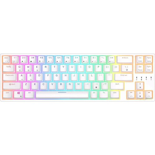 Клавиатура Royal Kludge Клавиатура Royal Kludge RK68 Plus White (USB/2. ...