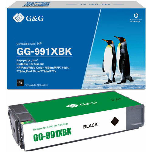 Картридж G&G Black (GG-991XBK)