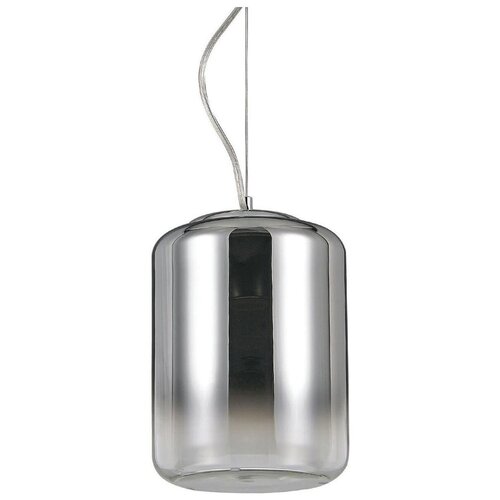 Потолочный светильник IDEAL LUX Ken SP1 Small, E27, 60 Вт, кол-во ламп: 1 шт., цвет: хром