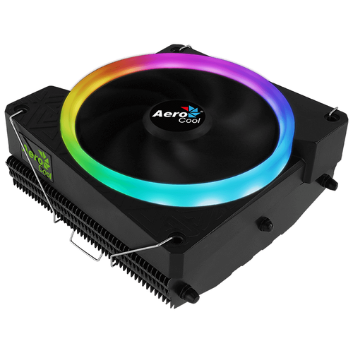 Кулер для процессора AeroCool Cylon 3, черный/ARGB