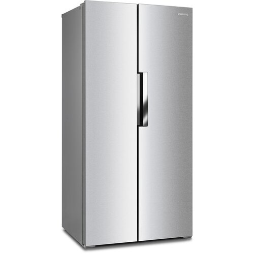 Холодильник HYUNDAI CS4502F нерж. сталь (SBS, FNF)