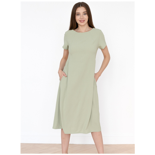 Платье Текстильный Край, размер 44, зеленый