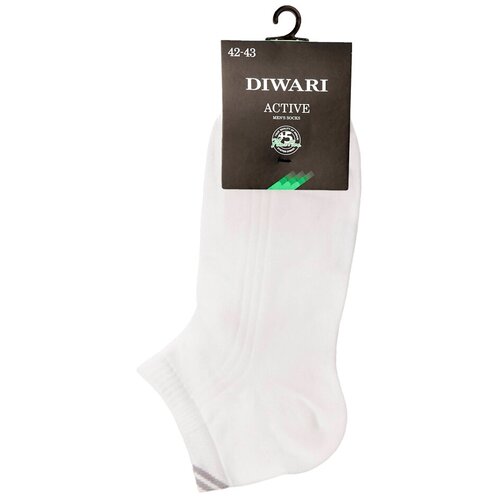 Носки Diwari active короткие, размер 29, белый