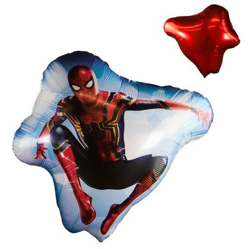 Шар воздушный Супермен, фольгированный, Человек Паук