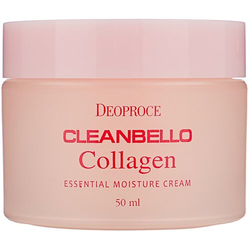 Deoproce Cleanbello Collagen Essential Moisture Cream Увлажняющий крем для лица с коллагеном, 50 мл