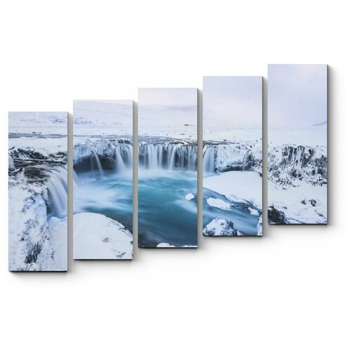 Модульная картина Ледяная красота Исландии110x77