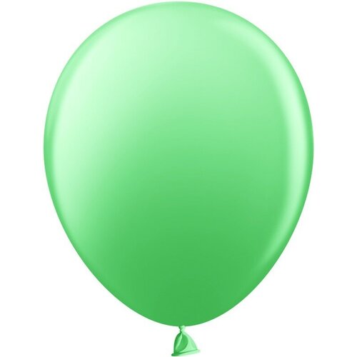 Воздушные шары пастель зеленые 30 см 100 штук