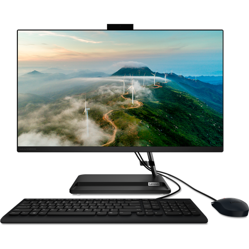 Моноблок Lenovo IdeaCentre AIO 3 Gen 7 27" FHD /Core i5-12450H/16GB/512GB SSD/UHD Graphics/NoOS/черный (F0GJ00PVRU)