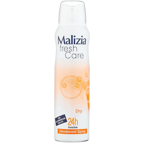 Malizia Дезодорант-антиперспирант Fresh Care Dry, спрей, 150 мл, 132 г, 1 шт.