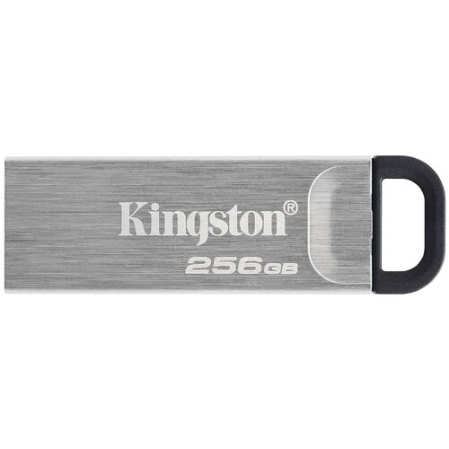 Флешка Kingston DataTraveler Kyson 256 ГБ, 1 шт., серебристый