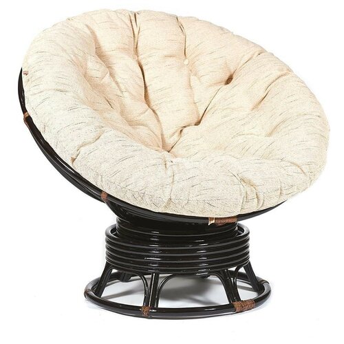 Кресло-качалка ротанг Papasan w 23/01 B Pecan Античный коричневый