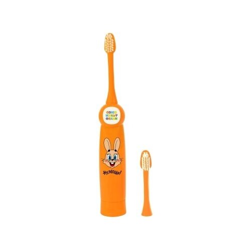 DR.SAFE Детская электрическая зубная щетка ЭЗЩ-6000 СМФ Ну, погоди оранжевый