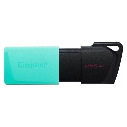 Флеш-диск 256GB KINGSTON DataTraveler Exodia M, разъем USB 3.2, черный/зеленый, DTXM/256GB, DTXM/254GB