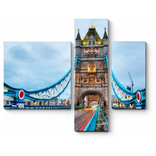 Модульная картина Башня Тауэрского моста, Лондон100x83