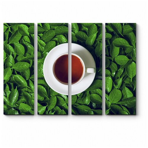 Модульная картина Зеленый чай 170x128