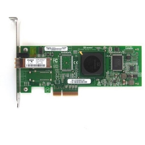 Контроллер Fibre Channel 39R6592, 39R6526, QLE2460, IBM, Qlogic, 4 Гбит/сек, PCIe, HBA ОЕМ