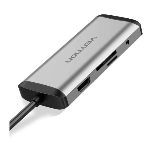 Мультифункциональный хаб VENTION USB Type C 9 в 1