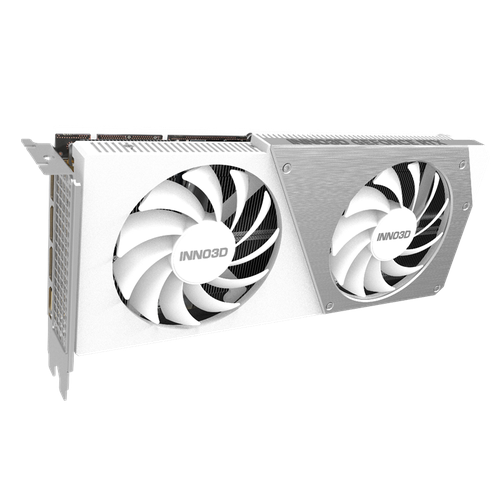 Видеокарта INNO3D RTX 4060 Ti Twin X2 OC WHITE//RTX4060Ti, HDMI, DP*3, 16G, D6 (N406T2-16D6X-178055W)