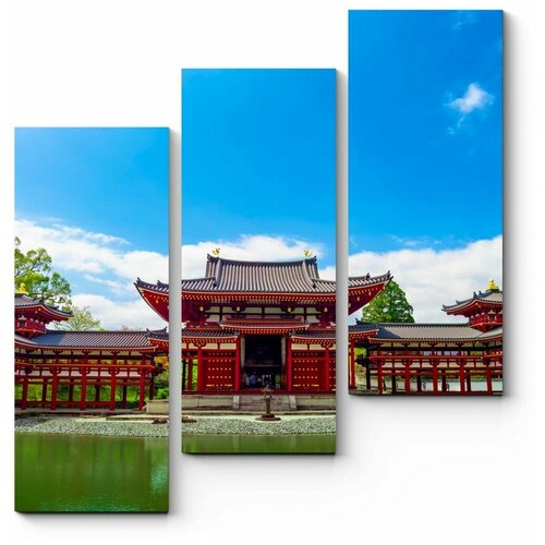 Модульная картина Храм Биодо, Киото90x96